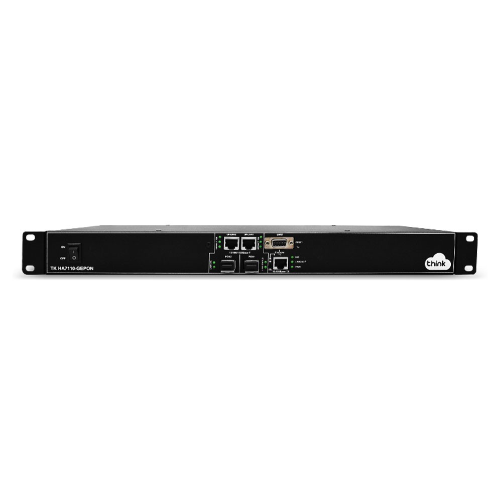 Olt Rack 1u 24vdc Epon 2 Portas Tk-ha7110
