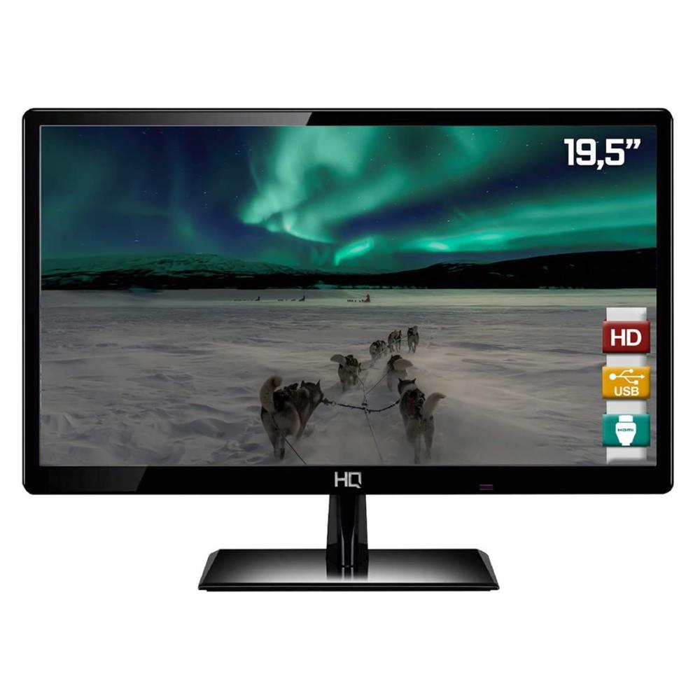 Monitor Led 20" Hq 20hq-led Hdmi/vga 75hz Preto