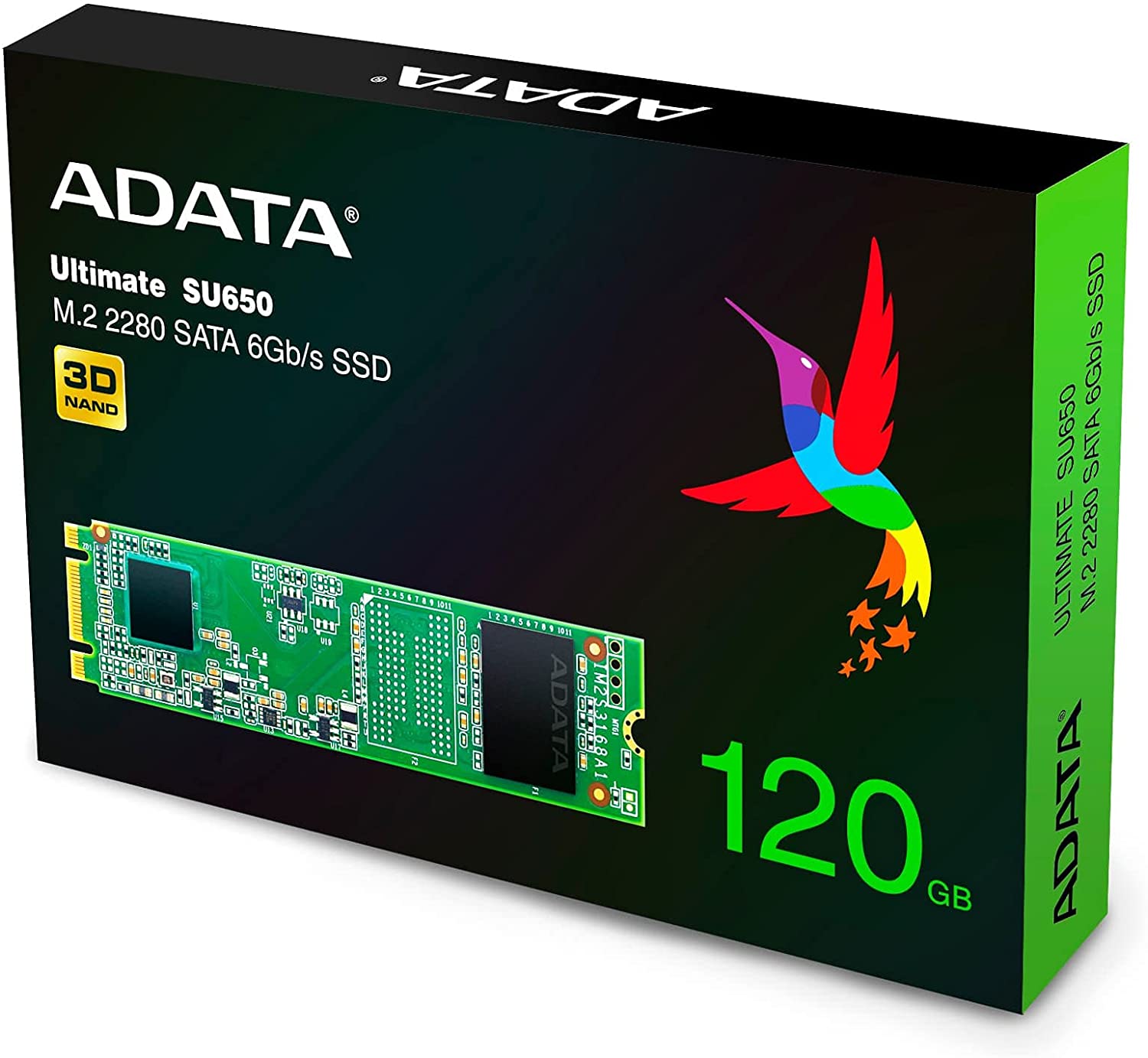 Hd Ssd 120 Gb M.2 Adata Asu650ns38-120gt-c